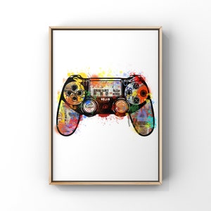 Set of 3 Gaming Wall Art Prints, Gaming Prints, Gaming Decor, Gamer ...