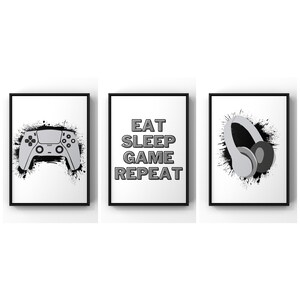 Gaming Print, Printable Gaming Poster, Gamer Print Digital Download ...