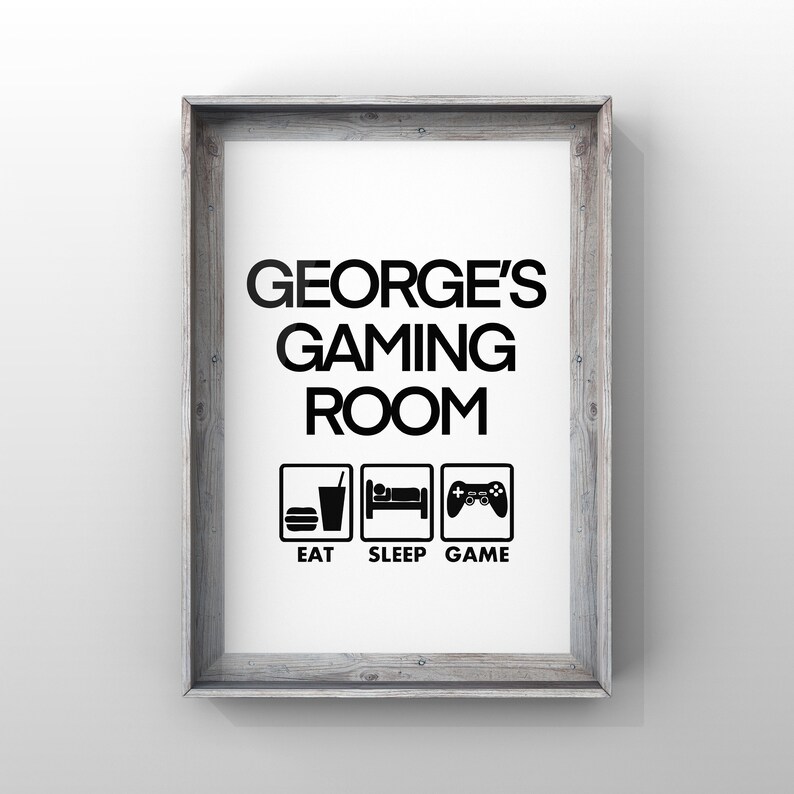 Gaming Prints, Gaming Poster, Printable Video Game Wall Art, Gamer Gift ...