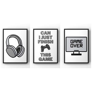 Gaming Print, Printable Gaming Poster, Gamer Print Digital Download ...
