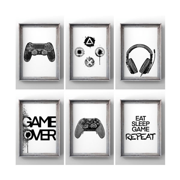 Video Game Wall Art - Etsy