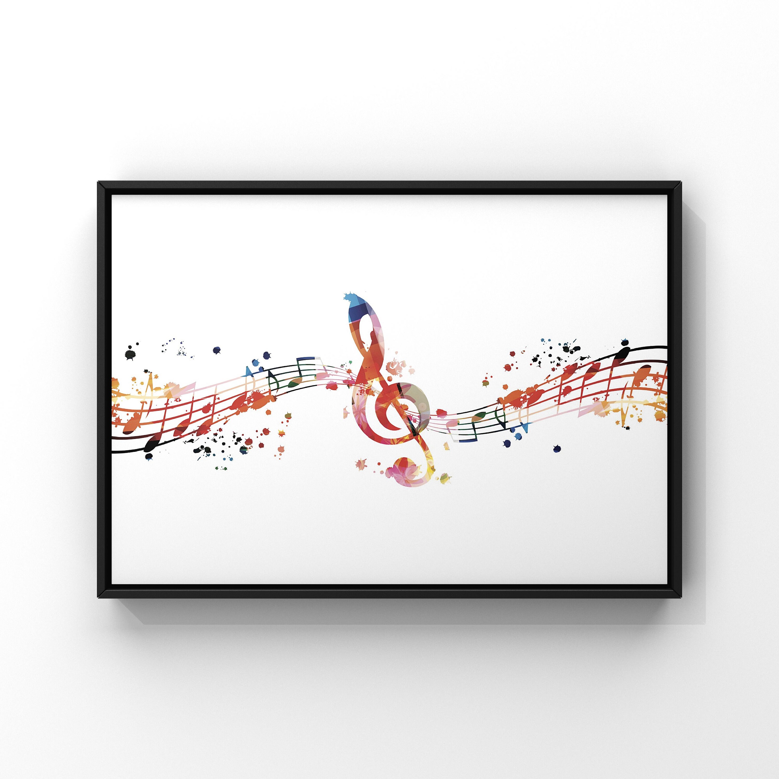 Beatles Poster, Iconic Band Instruments, Music Wall Art - Etsy