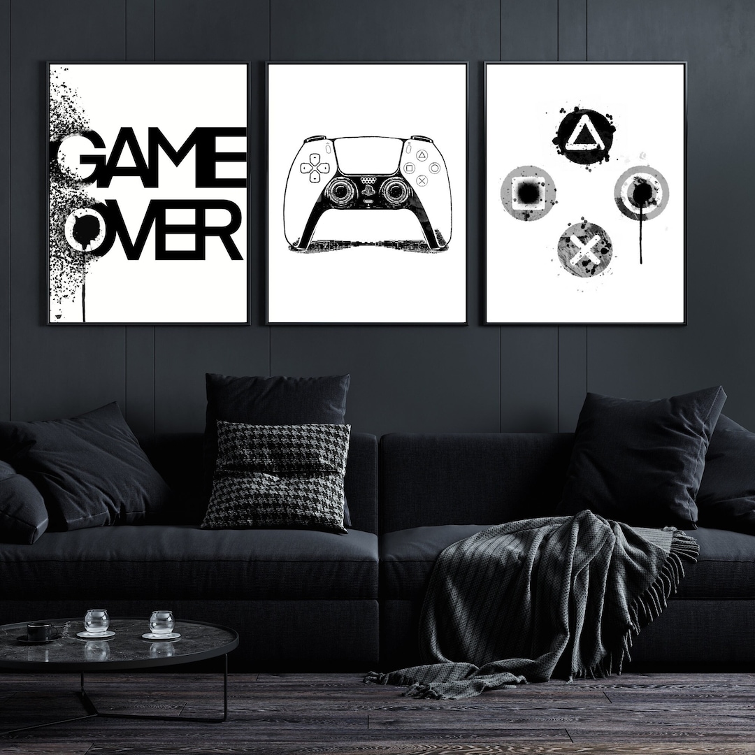 Gaming Prints Gamer Poster Gamer Room Decor Gaming Gift Gaming Wall Art ...