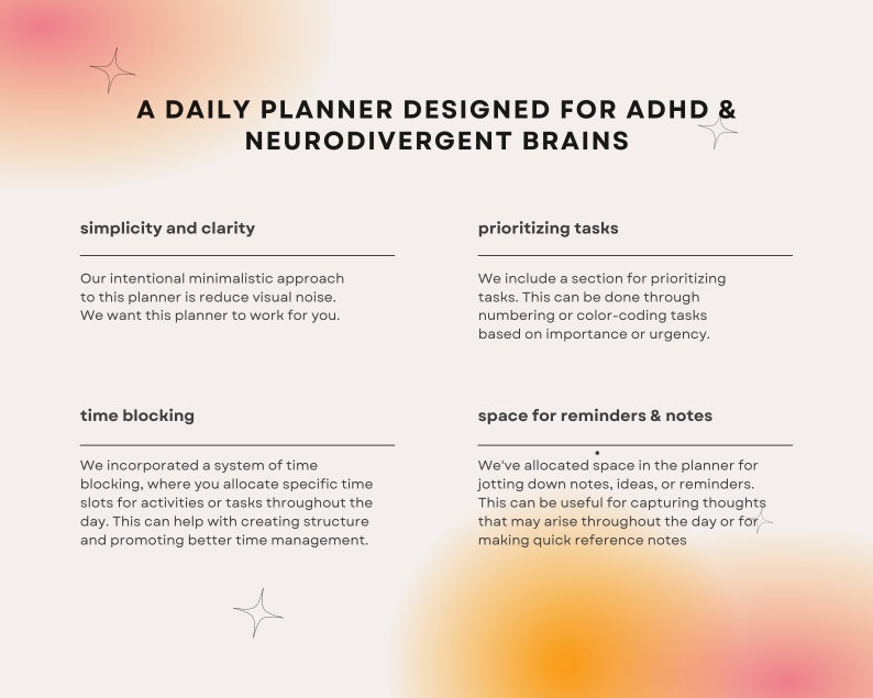 ADHD and Neurodivergent Daily Digital Planner for Ipad - Etsy