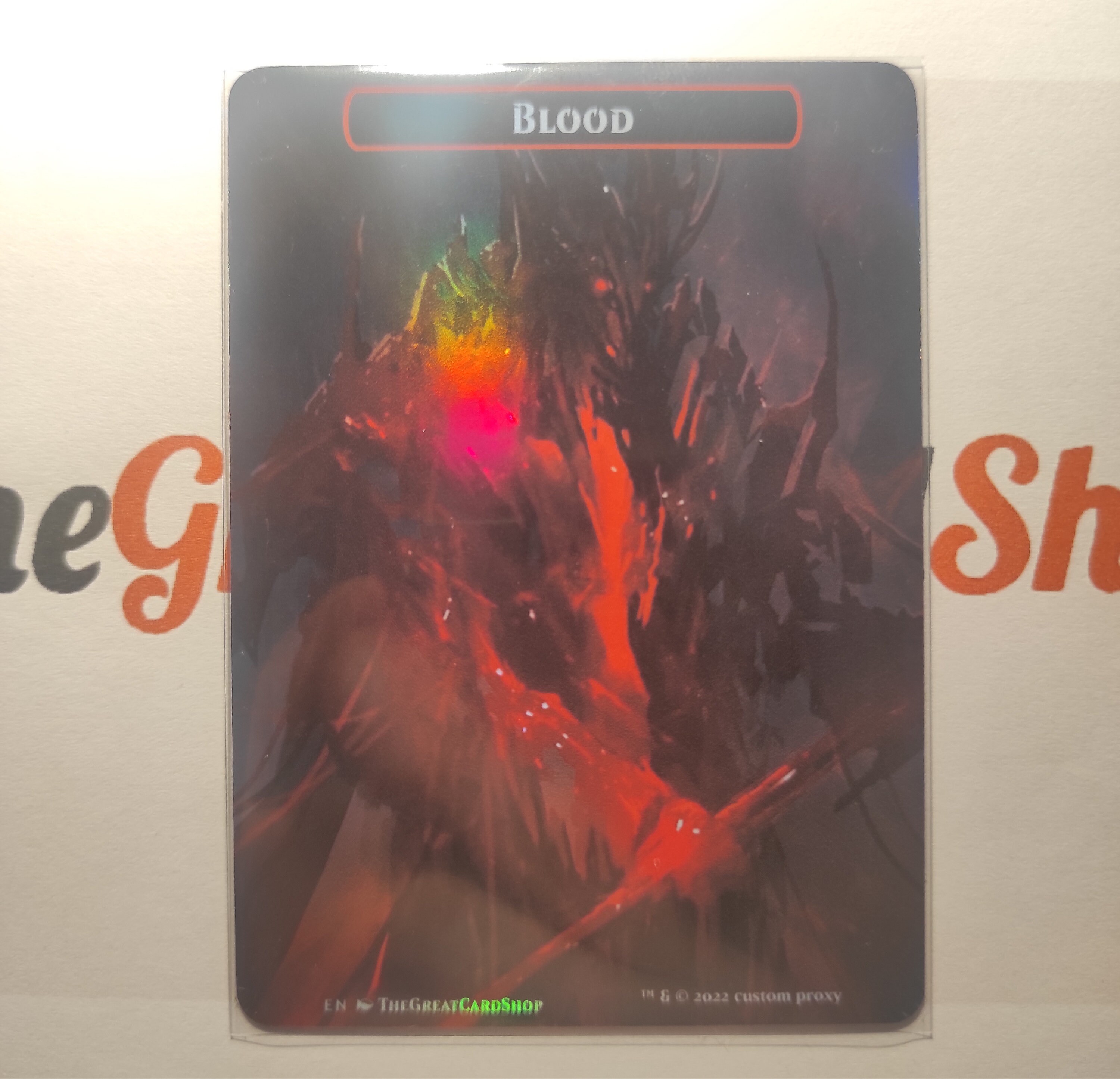 Magic Blood Token Full Art Karte - Etsy.de