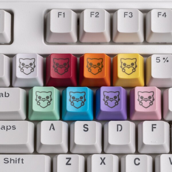 Cute Cat Paw Keycap - Etsy
