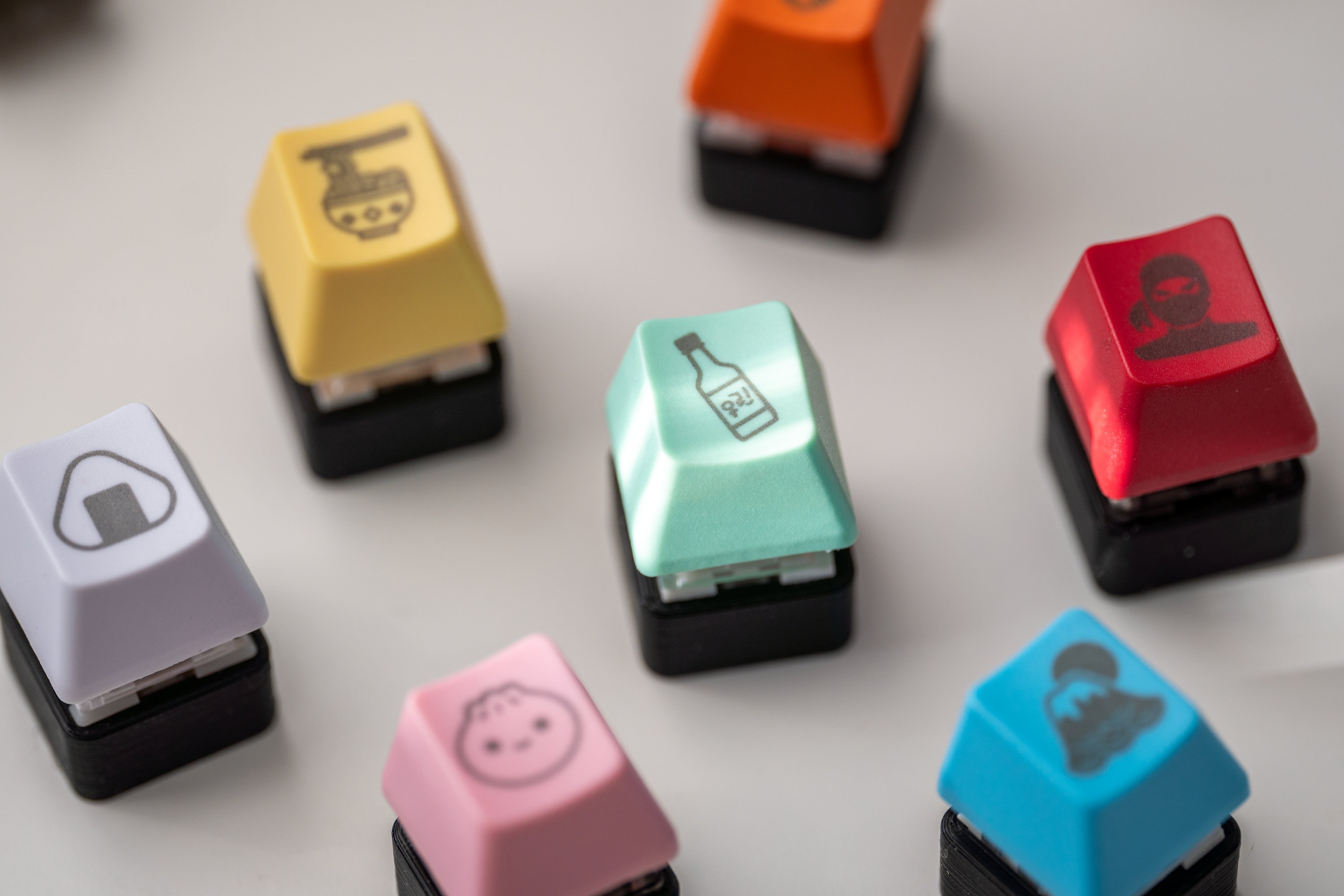 Custom Switch Tester Keychain Fidget Keys Unique Gamer - Etsy