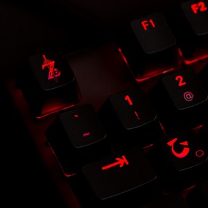 Zelda Hylian Alphabet Keycap Set, Artisan Keycaps, Custom Keys for ...