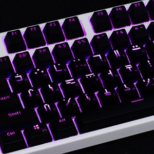 Minecraft Keycap Set | Standard Galactic Alphabet | Custom Keycaps ...