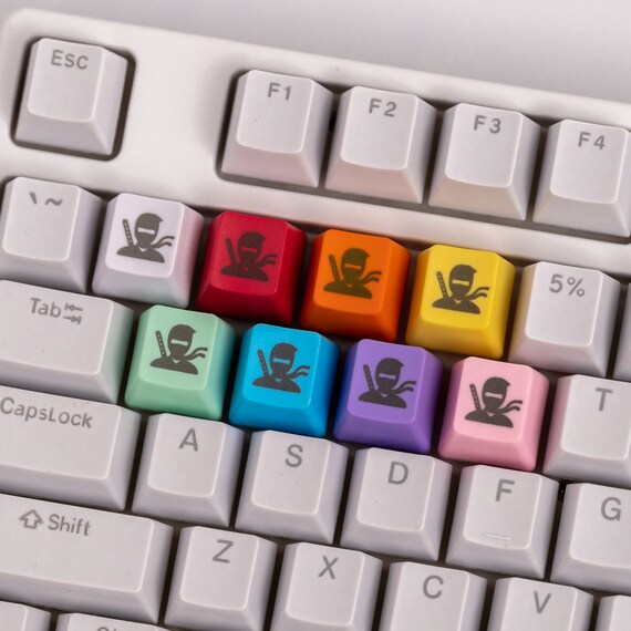 Ninja Keycap Anime Keycap Custom Keycaps for Mechanical | Etsy