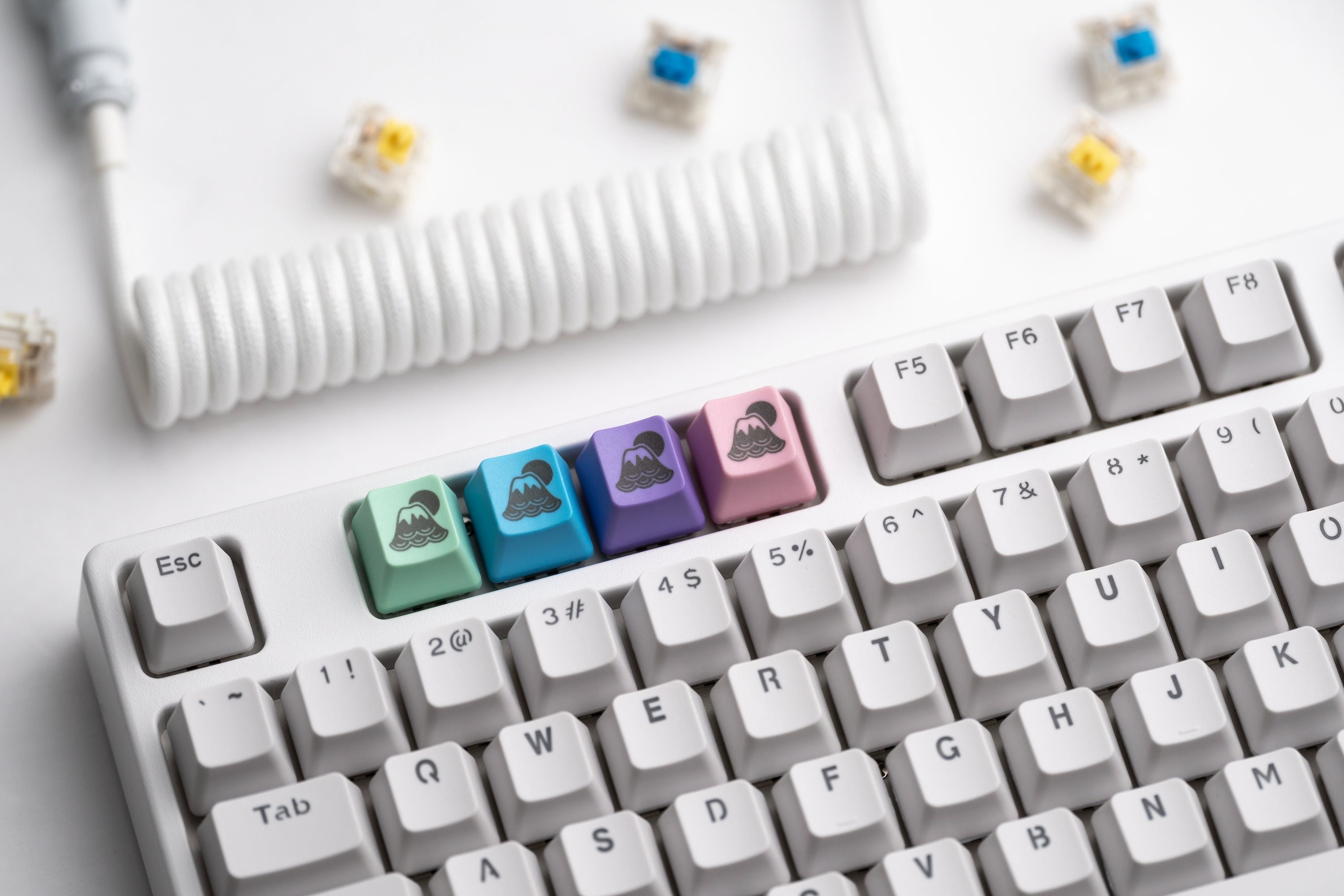 Mount Fuji Keycap Custom Keycaps for Mechanical Keyboard - Etsy