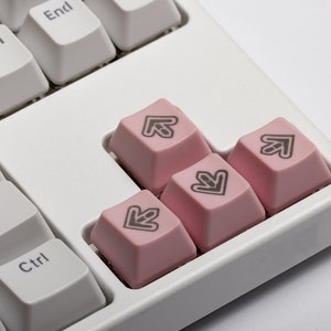 DDR Arrow Keycap Set, Artisan Keycaps, Custom Keys for Cherry MX ...