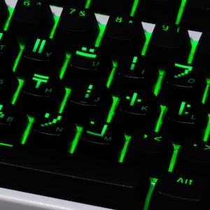 Minecraft Keycap Set | Standard Galactic Alphabet | Custom Keycaps ...