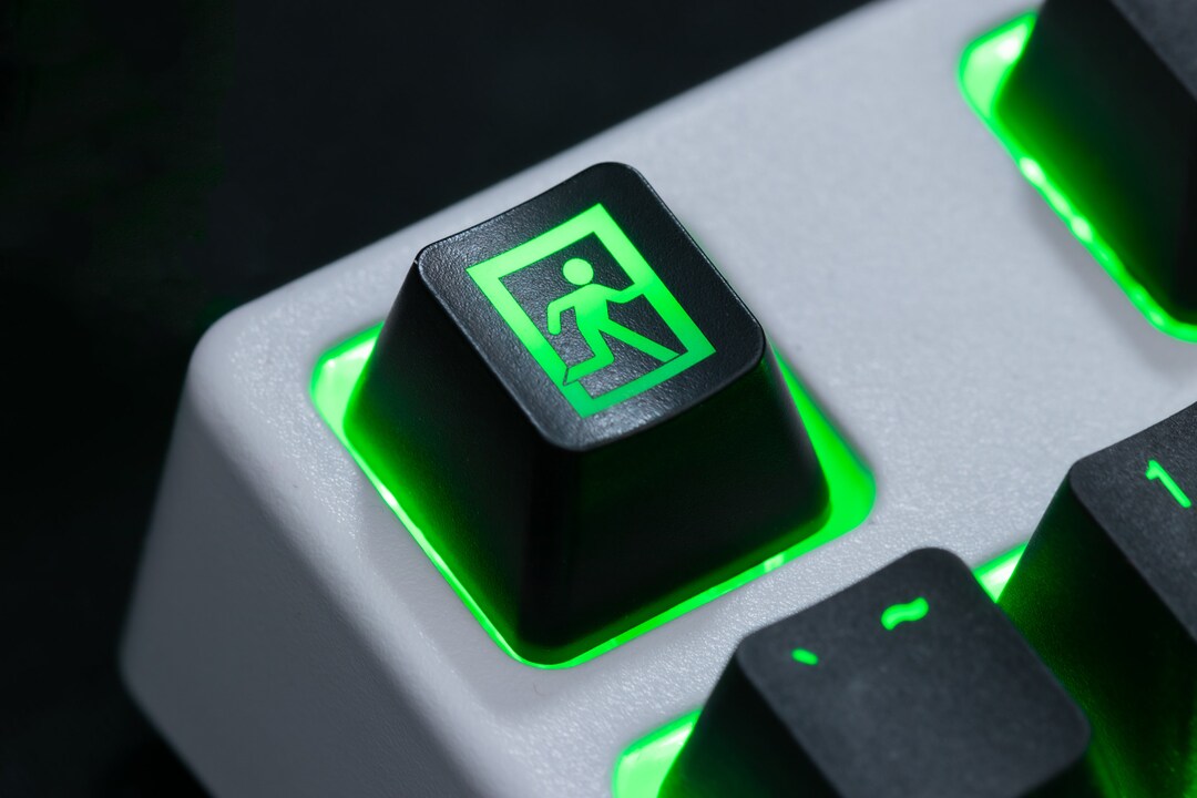 Exit/esc Keycap | Escape From Tarkov Custom Keycap | Cherry MX Stem ...