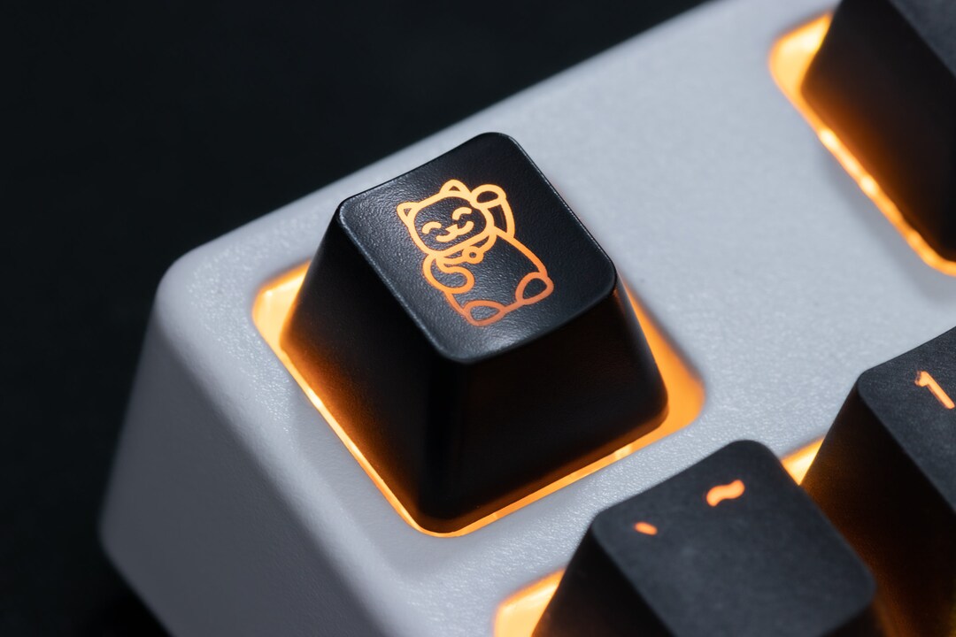 Maneki Neko Cat/lucky Cat Keycap | Custom Keycaps for Mechanical ...