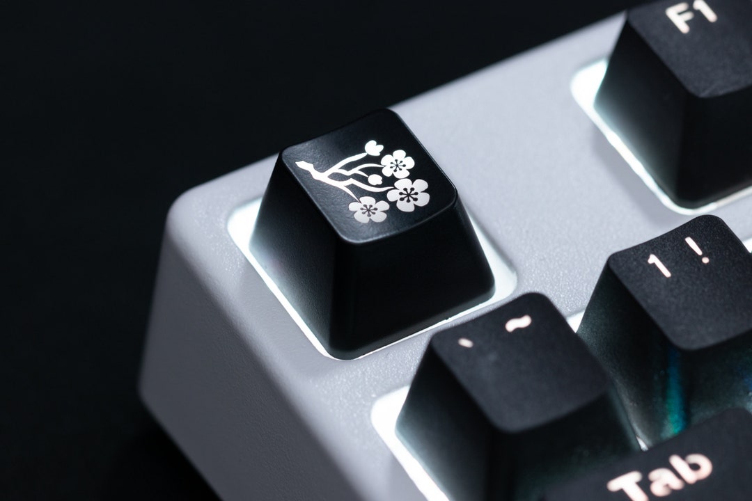Sakura Keycap | Cherry Blossom Keycap | Custom Keycaps for Mechanical ...
