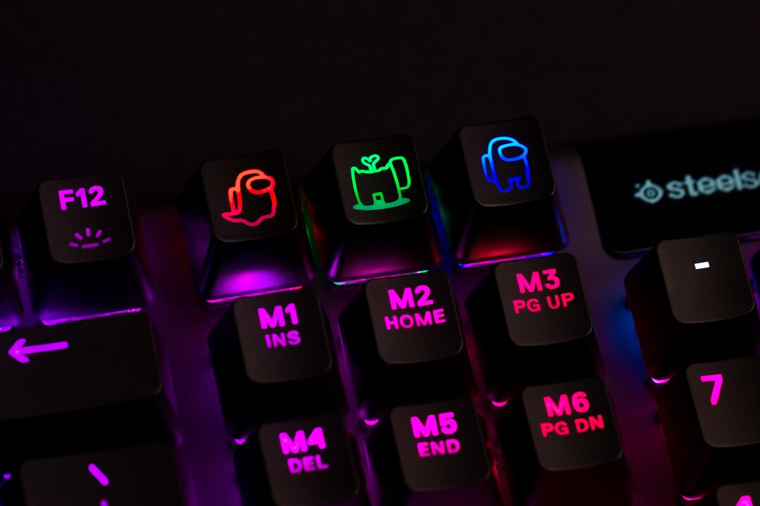 Among Us Keycap Set, Among Us Keycaps, Crewmate Keys, Gamer Gifts ...