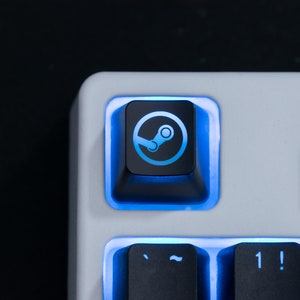 Steam Keycap | Custom Keycaps for Mechanical Keyboard | Cherry MX Stem ...