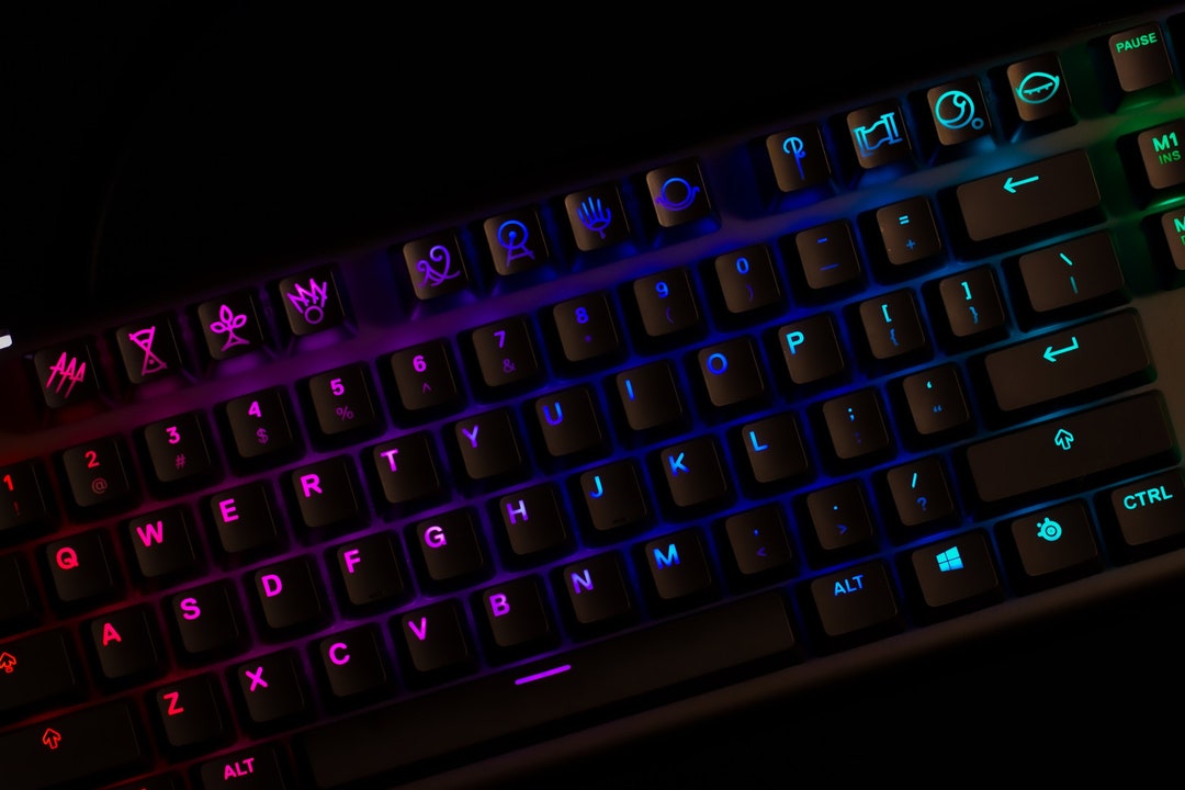 FFXIV "the Twelve" Keycap Set, Artisan Keycaps, Custom Keys for Cherry ...