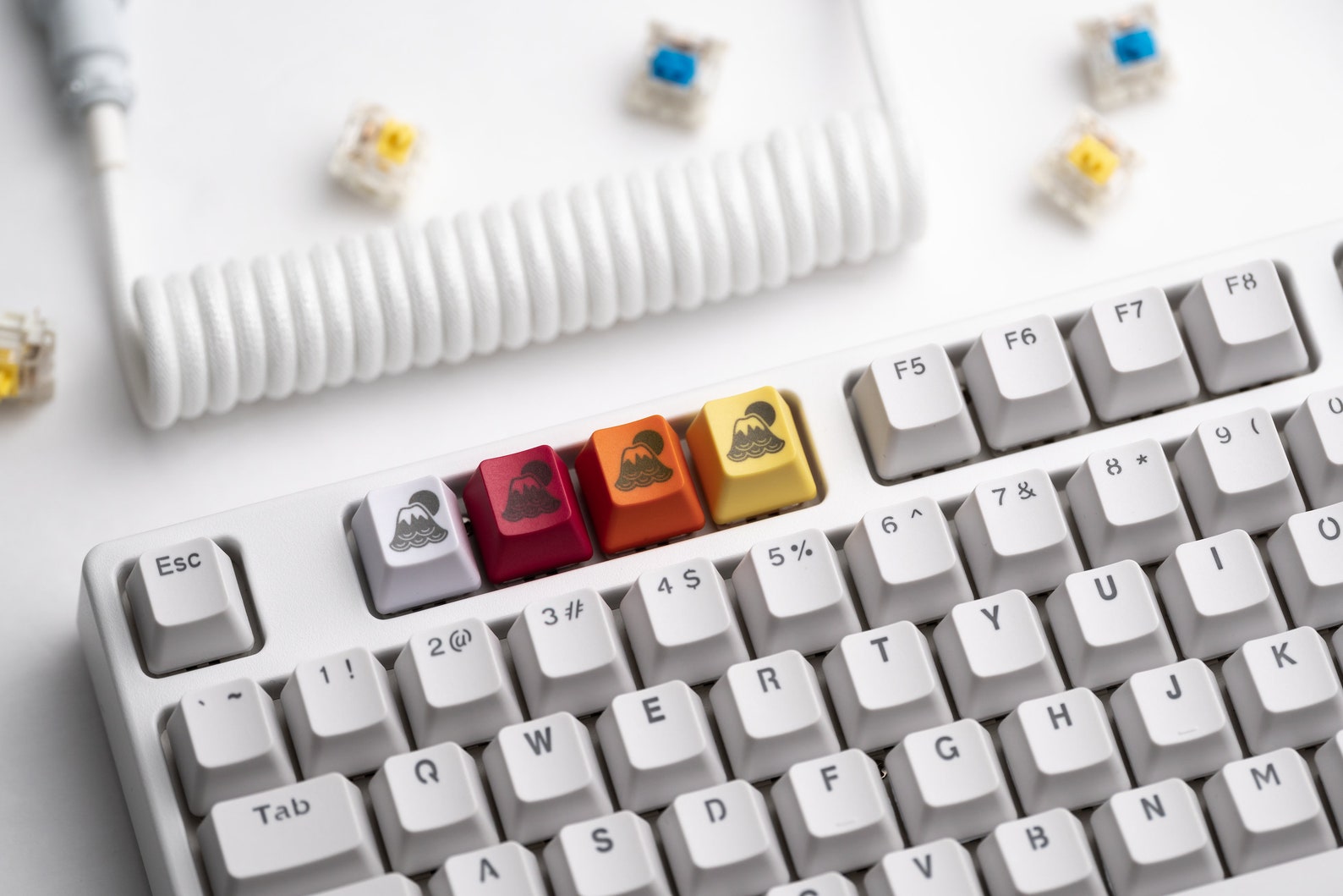 Mount Fuji Keycap Custom Keycaps for Mechanical Keyboard - Etsy