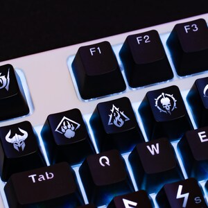 Diablo 4 Keycap Set Custom Keycap Mechanical Keyboard Unique Gamer ...