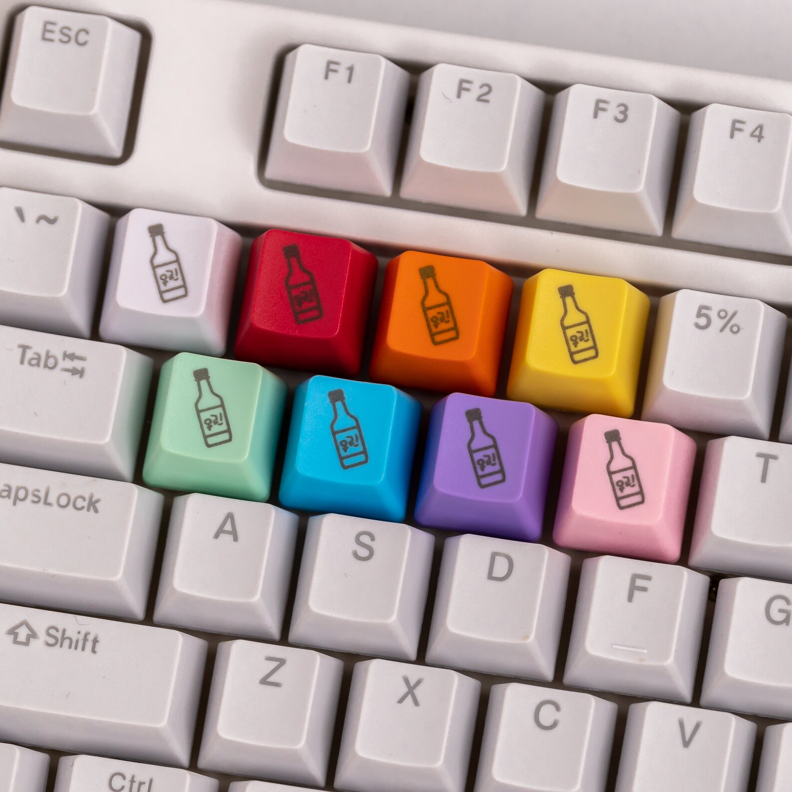 Soju Bottle Keycap Custom Keycaps for Mechanical Keyboard | Etsy
