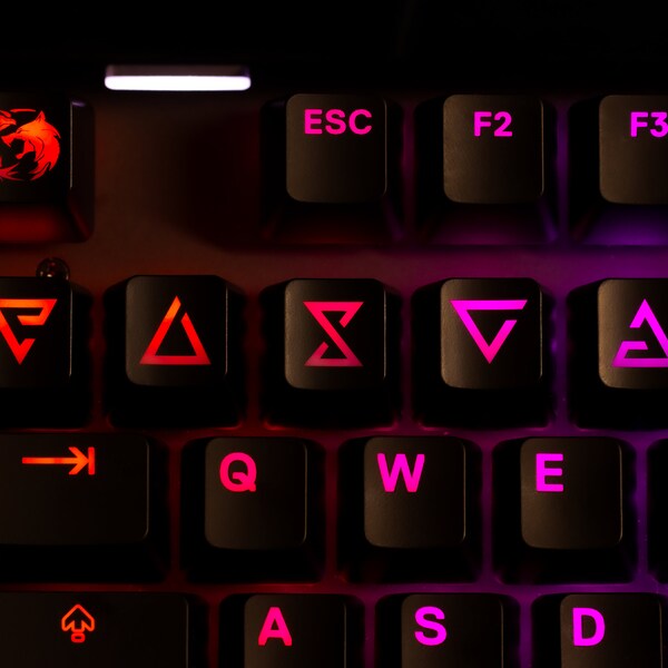 Witcher's Signs Mousepad: Cast a Spell of Enchantment Over Your Digital ...