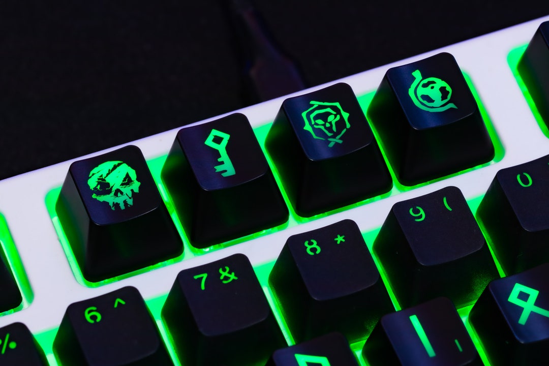 Sea of Thieves Keycap Set Custom Keycap Mechanical Keyboard Unique ...
