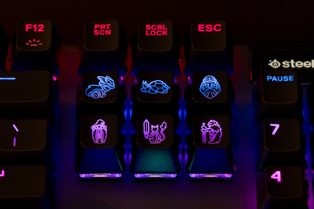 Elden Ring Keycap Set | Custom Keycap | Mechanical Keyboard | Unique ...