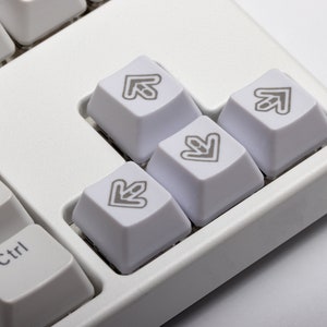 DDR Arrow Keycap Set, Artisan Keycaps, Custom Keys for Cherry MX ...