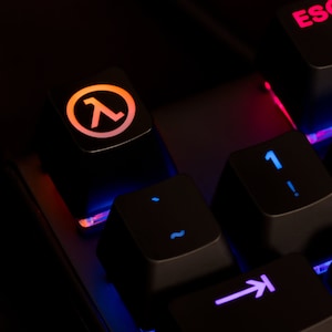 Half Life Keycap Custom Keycaps Mechanical Keyboard Unique Gamer Gifts ...