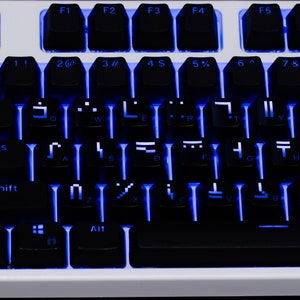 Minecraft Keycap Set | Standard Galactic Alphabet | Custom Keycaps ...