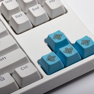 DDR Arrow Keycap Set, Artisan Keycaps, Custom Keys for Cherry MX ...