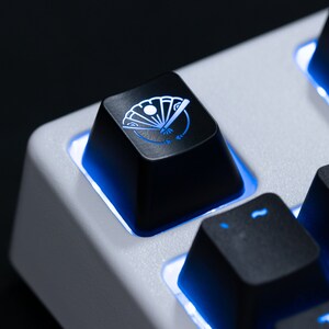 Japanese Fan Keycap | Custom Keycaps for Mechanical Keyboard | Cherry ...