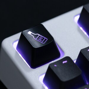 Soju Bottle Keycap | Custom Keycaps for Mechanical Keyboard | Cherry MX ...