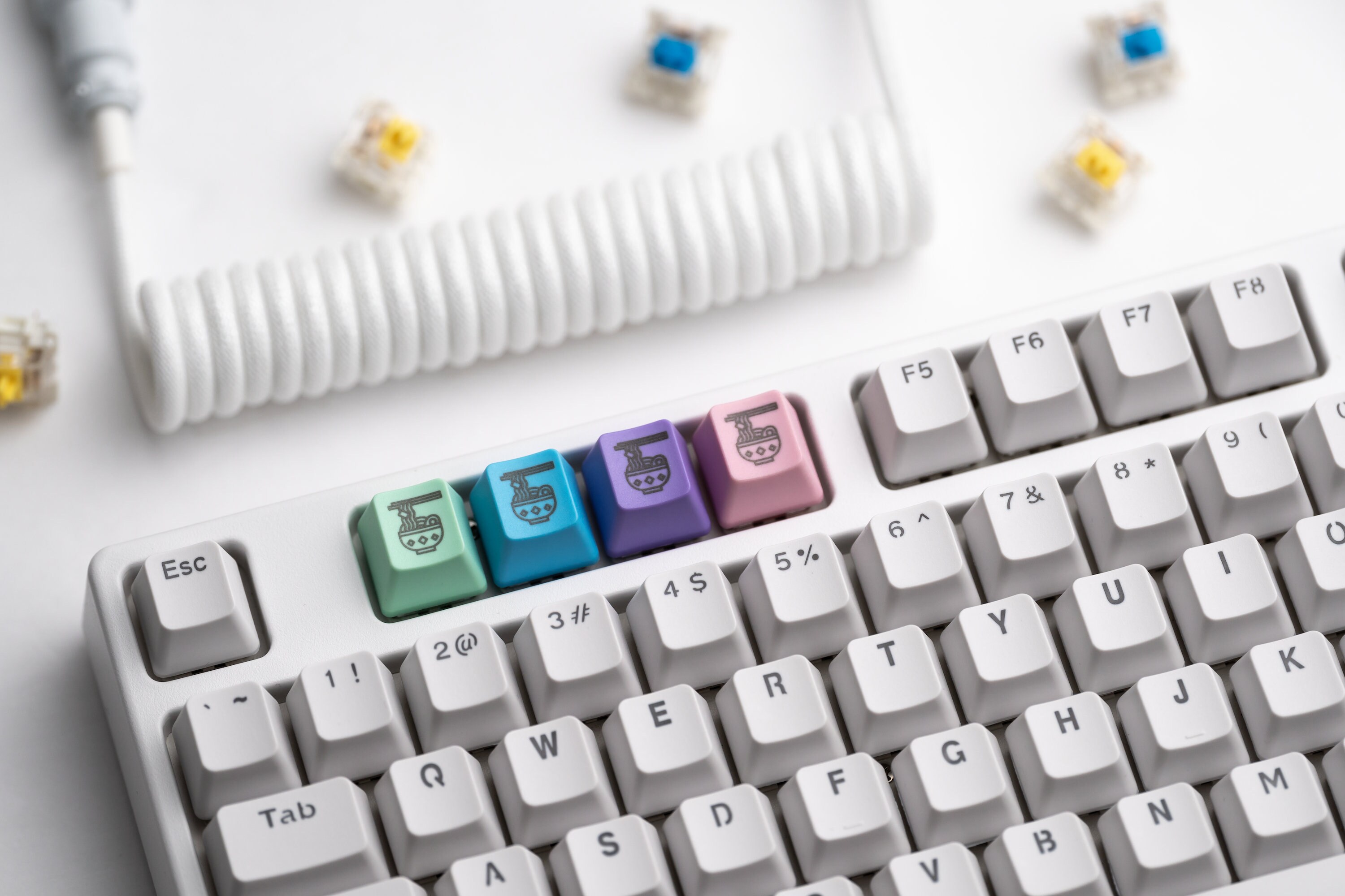 Ramen Noodles Keycap Custom Keycaps for Mechanical Keyboard - Etsy