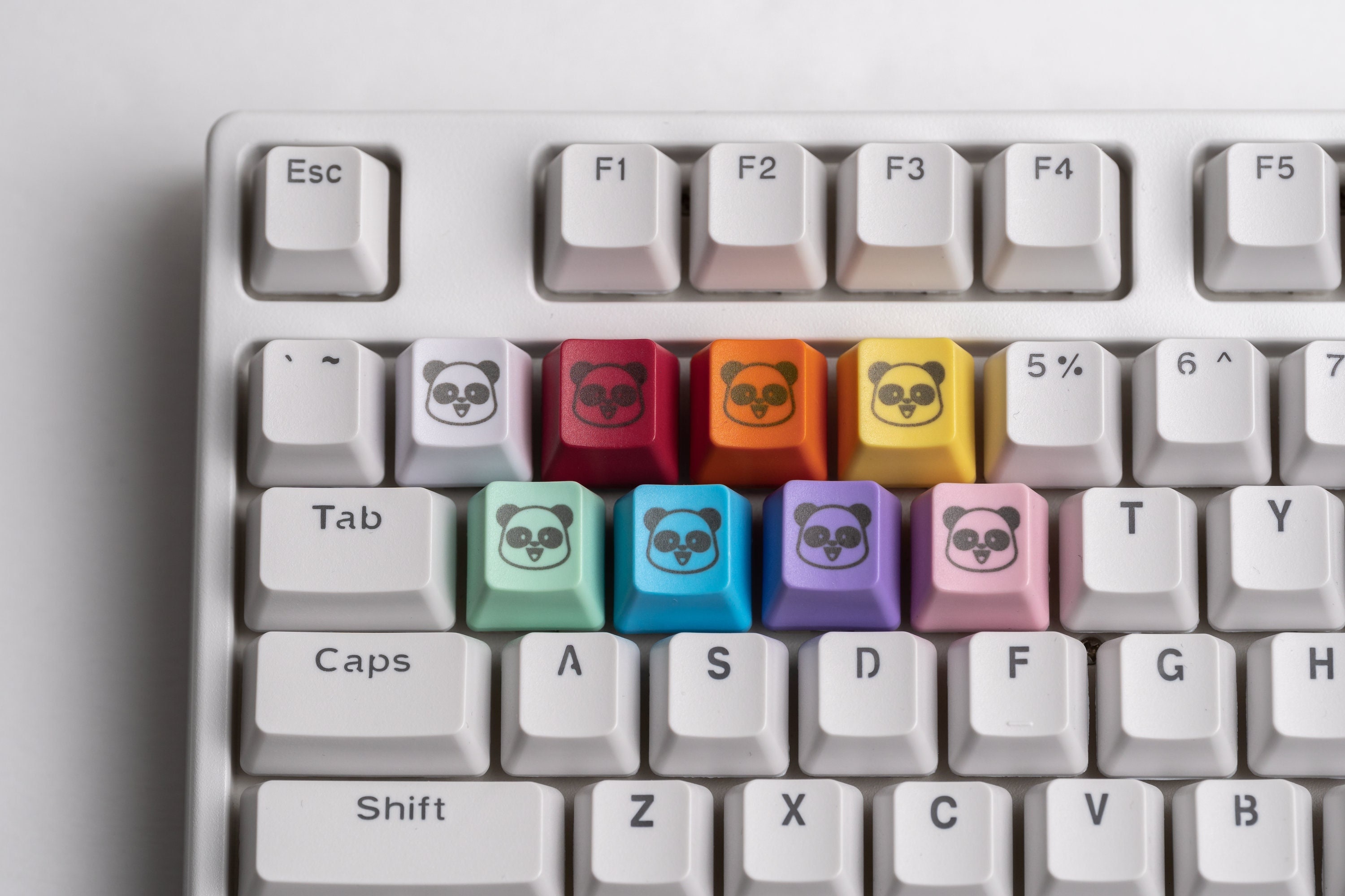 Panda Keycap Custom Keycaps for Mechanical Keyboard Cherry - Etsy