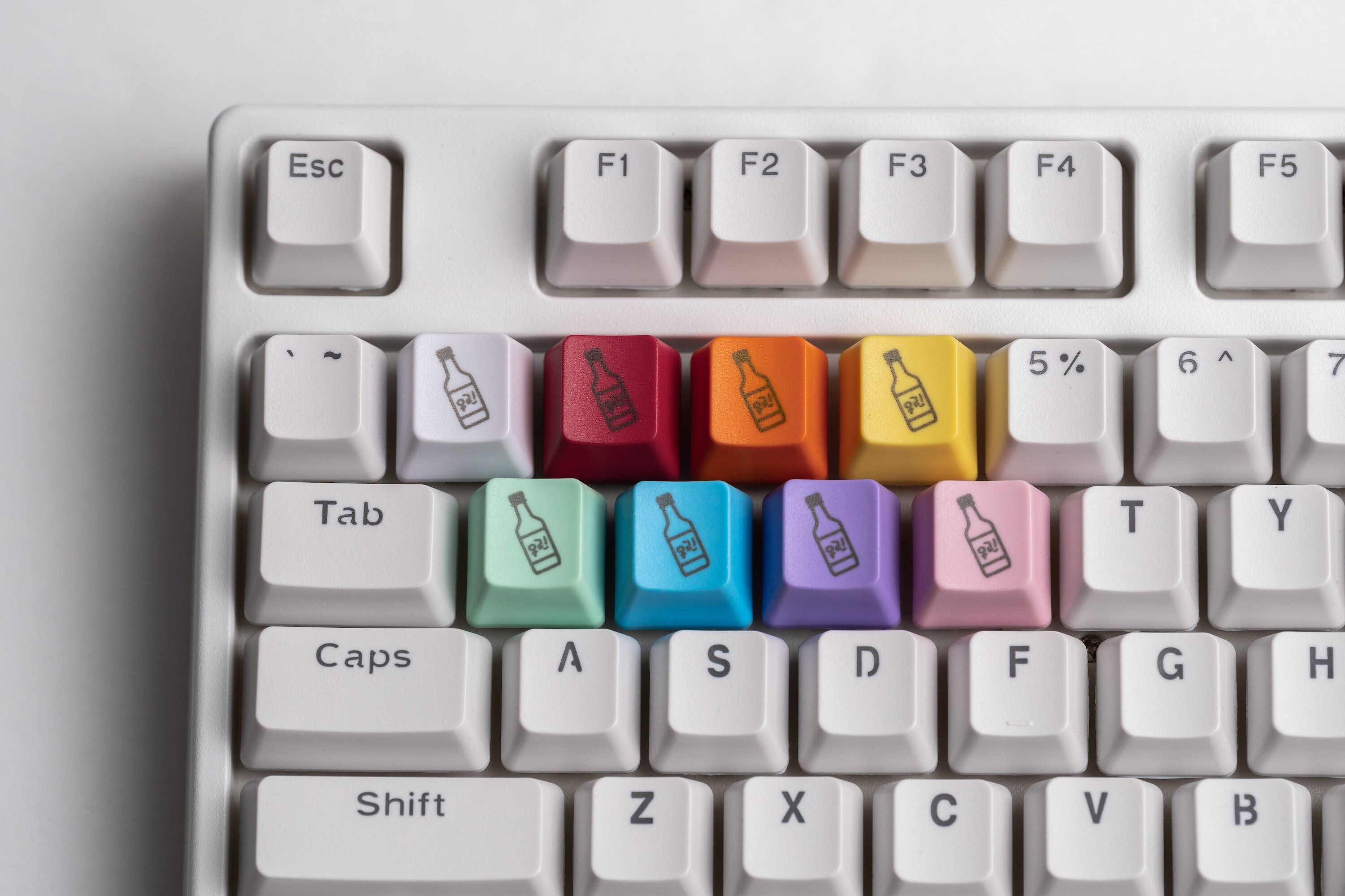 Soju Bottle Keycap Custom Keycaps for Mechanical Keyboard - Etsy
