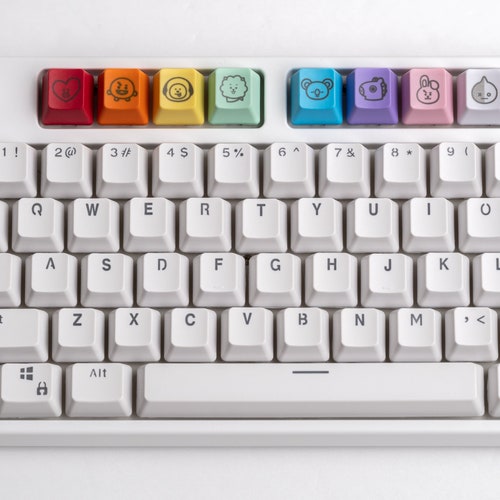 BT21 Character Keycaps BTS Army Custom Kawaii Keycaps - Etsy