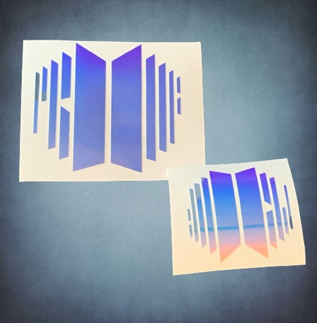 BTS proof Album Logo Holographic ARMY Bomb - Etsy