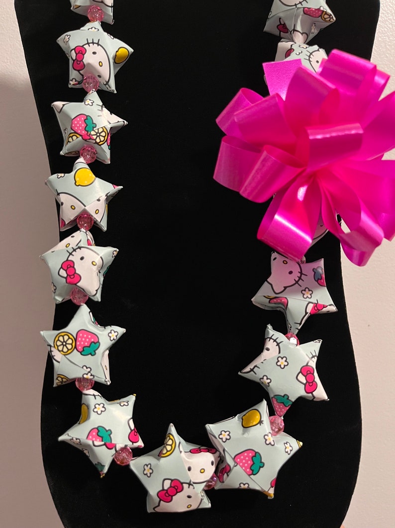 Mint Blue Hello Kitty Graduation Lei Star Lei - Etsy