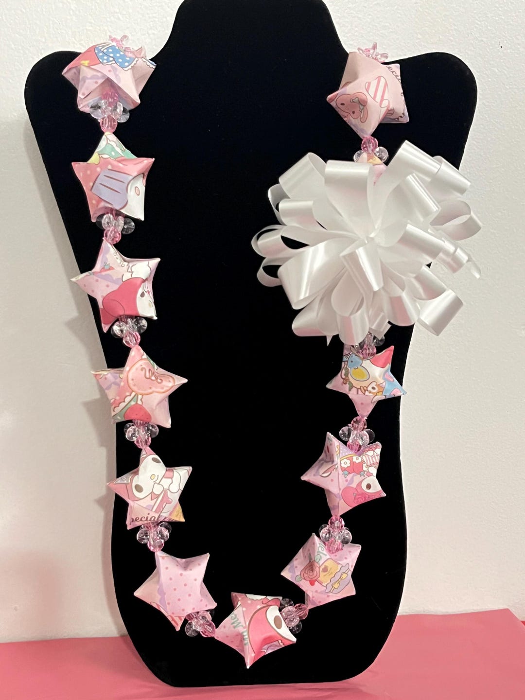 My Melody Graduation Lei With Sunburst Beads - Star Lei - Etsy