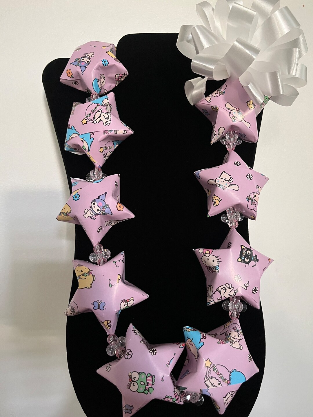 Pink Hello Kitty and Friends EXTRA LARGE CHUNKY Origami Star Graduation ...