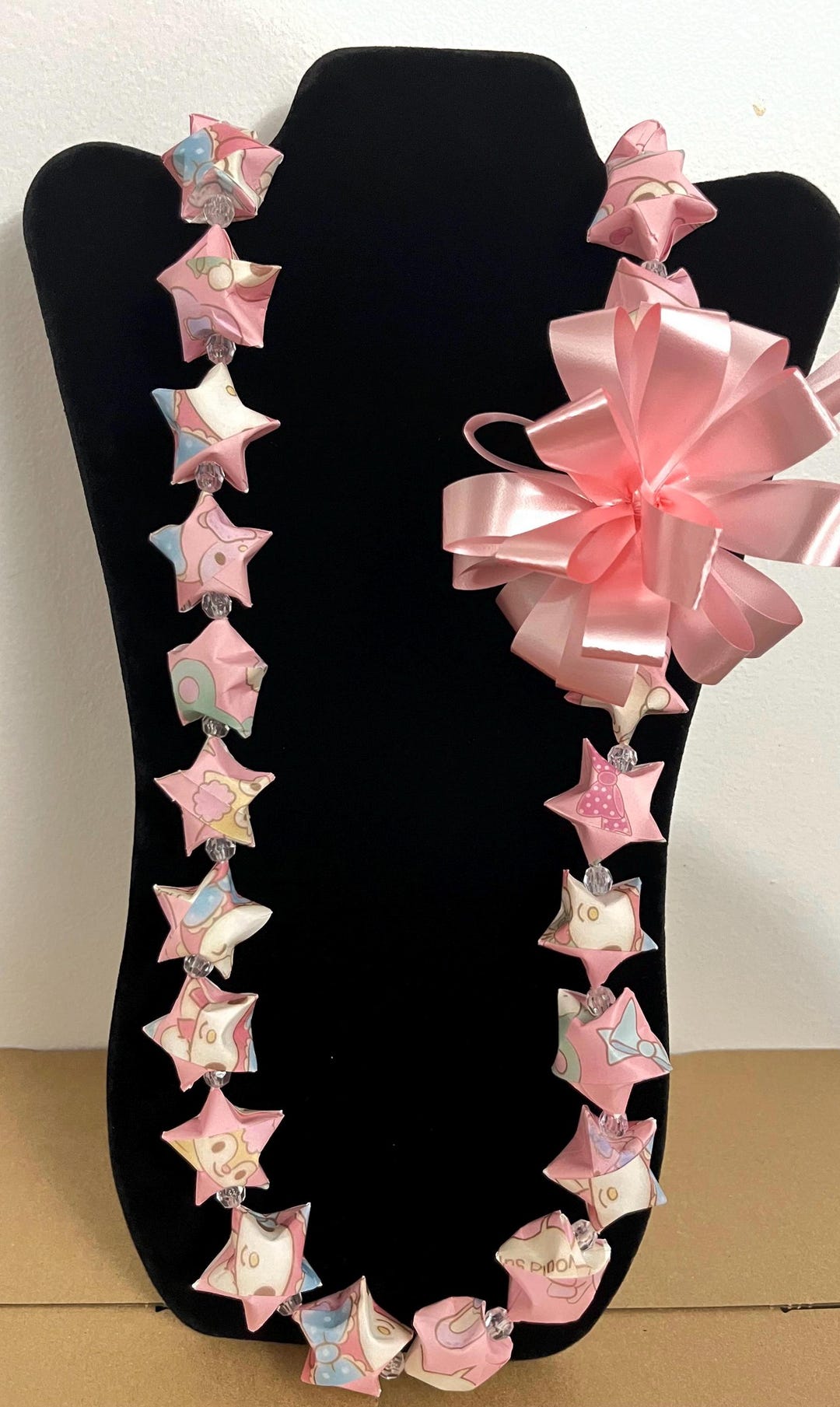 Pink My Melody Graduation Origami Paper Star Lei - Etsy