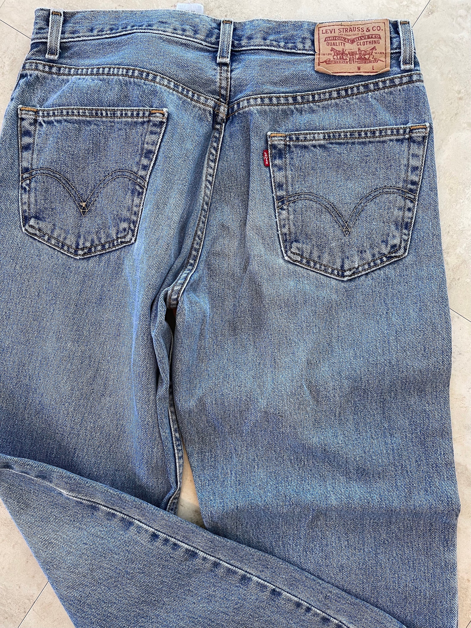 Levi Red Tag Vintage Jean - Etsy