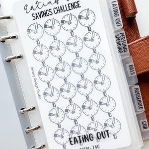 Essential Sinking Funds Savings Challenge Binder | A6 Personal ...