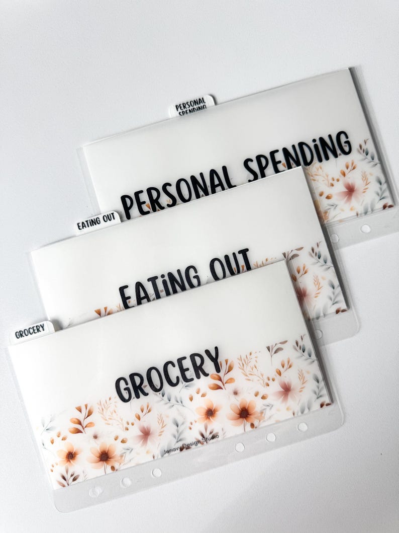 Essential Sinking Funds Cash Envelopes | A6 Personal | Autumn Leaves - Etsy
