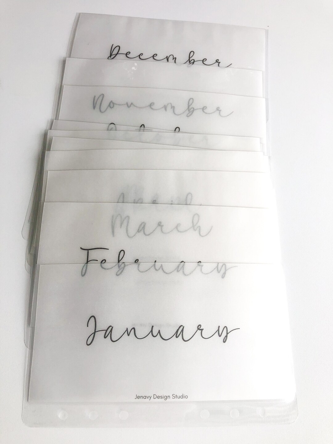 2025 Monthly Frosted Cash Envelopes | A6 Budget Binder | Laminated ...