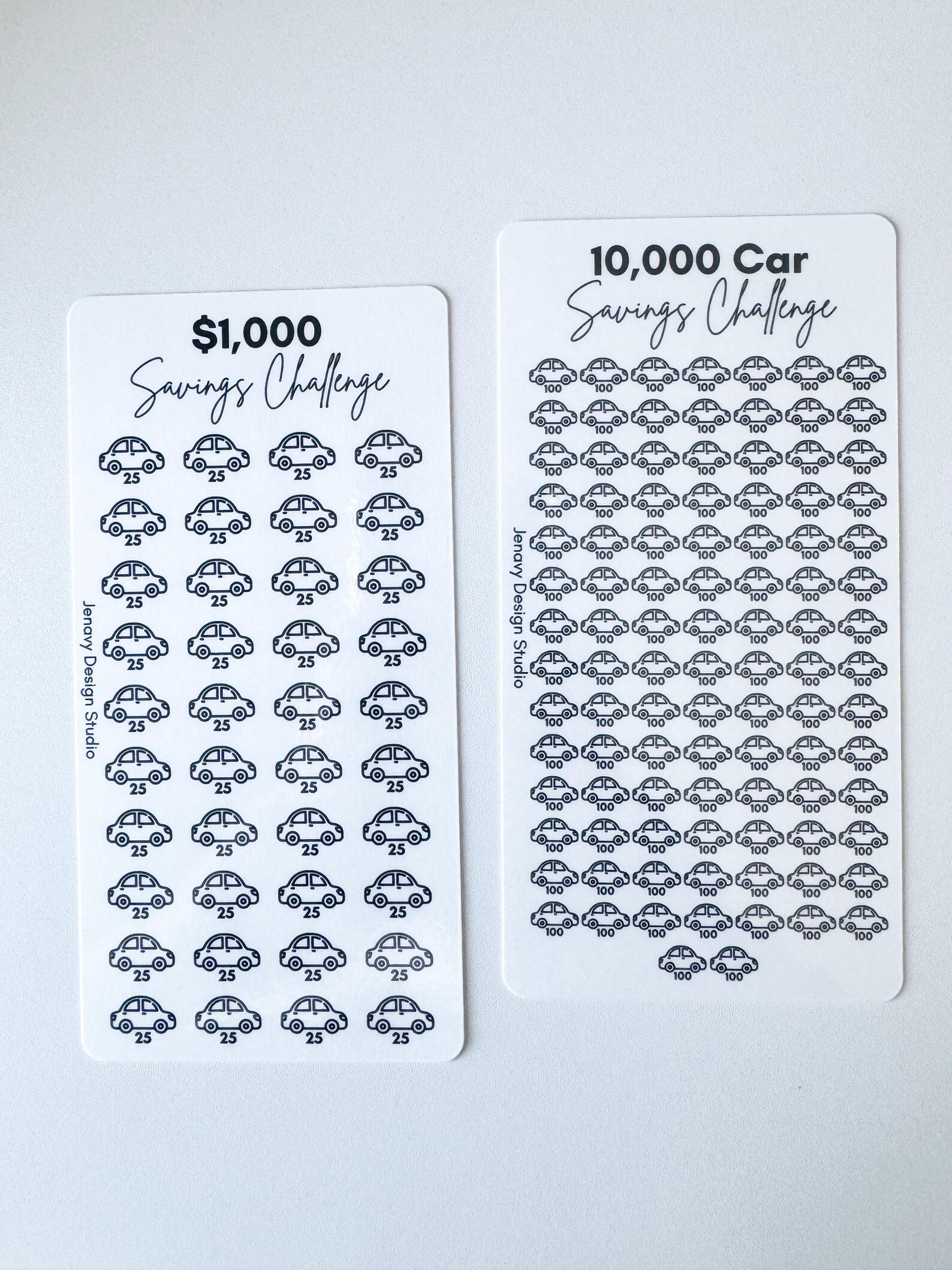 10k Car Savings Challenge Tracker for A6 Budget Binder for Maintenance ...
