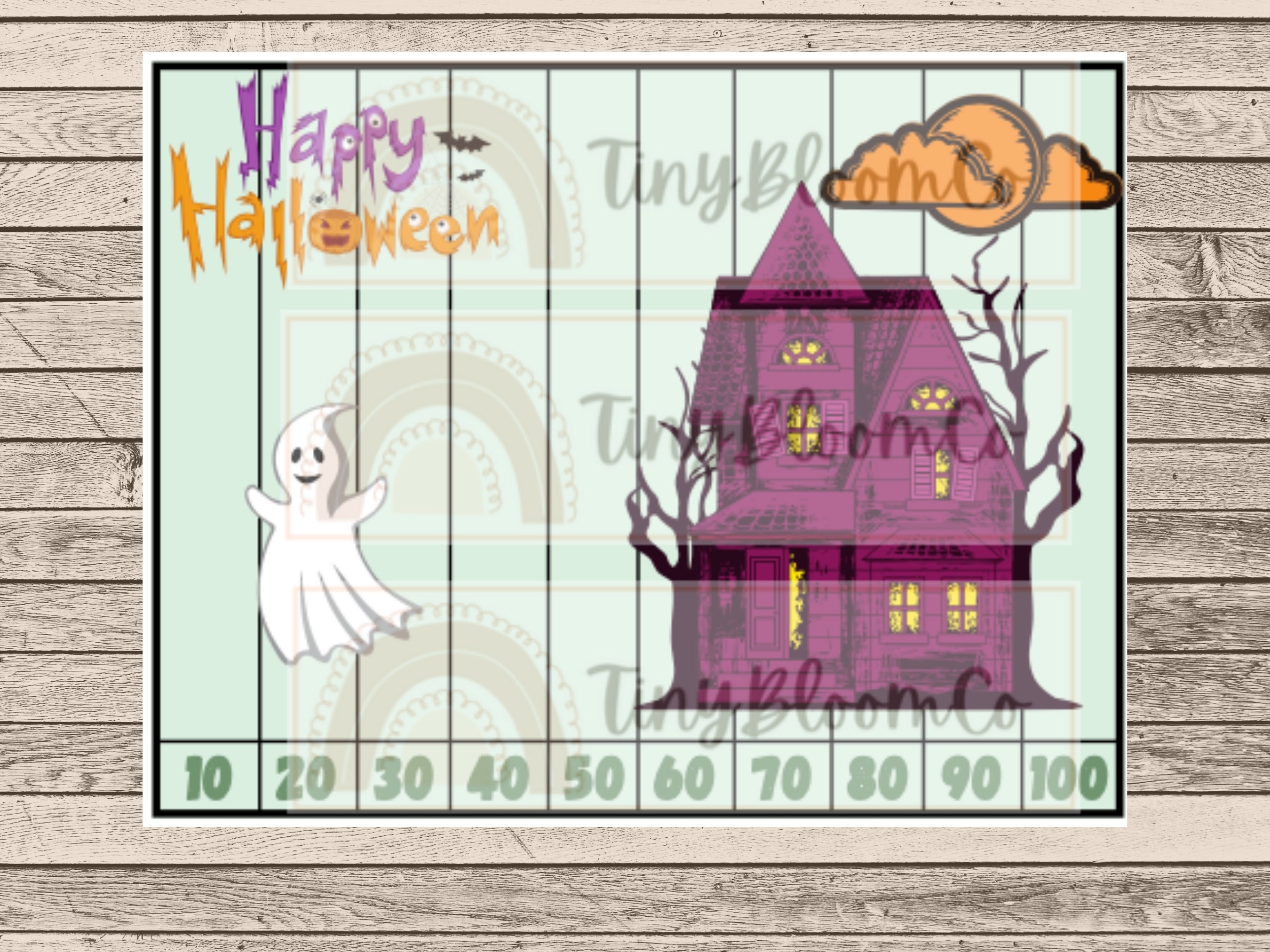 Halloween Montessori Number Order Puzzles - Etsy